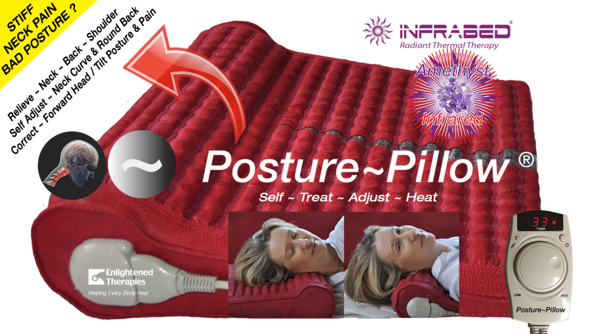 Posture~Pillow® by InfraBed® with ChiroCurve® – Infrabed